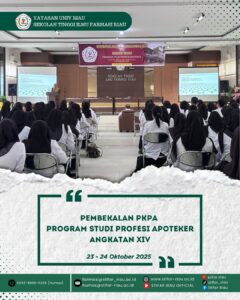 PEMBEKALAN PKPA PROGRAM STUDI APOTEKER ANGKATAN XIV