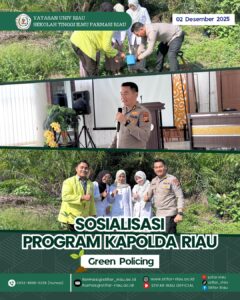 Sosialisasi Program Kapolda Riau yaitu “Green Policing”, sebuah gerakan ...